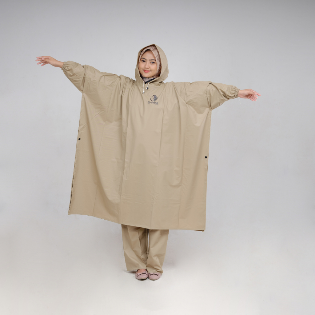 Jual Jas Hujan Jumbo Mantel Hujan Ponco Kelelawar JUMBO Pria Wanita Original HENDZ | Shopee ...