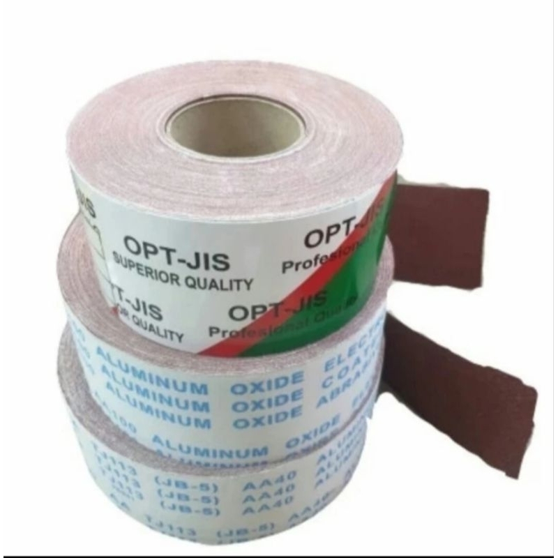 Jual amplas roll 4" x 45 meter #100 | Shopee Indonesia