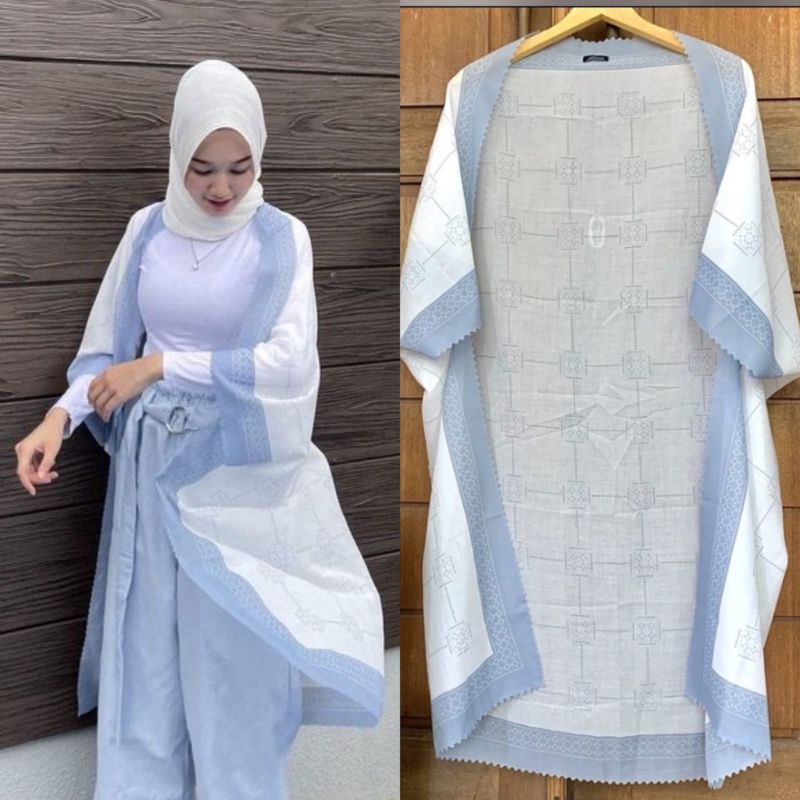 Jual Outer Scarf Voal Premium Cardigan Motif Outer Wanita | Shopee ...