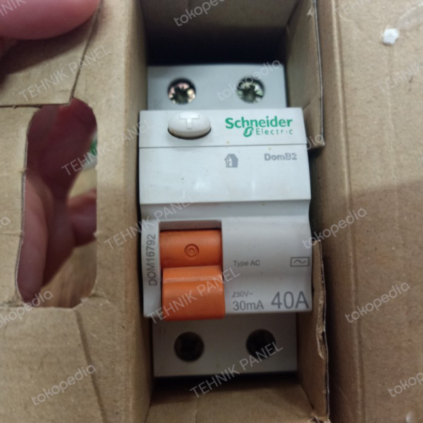 Jual ELCB / RCCB Acti9 A9R71240 2P 40A 30mA Schneider Limited | Shopee Indonesia