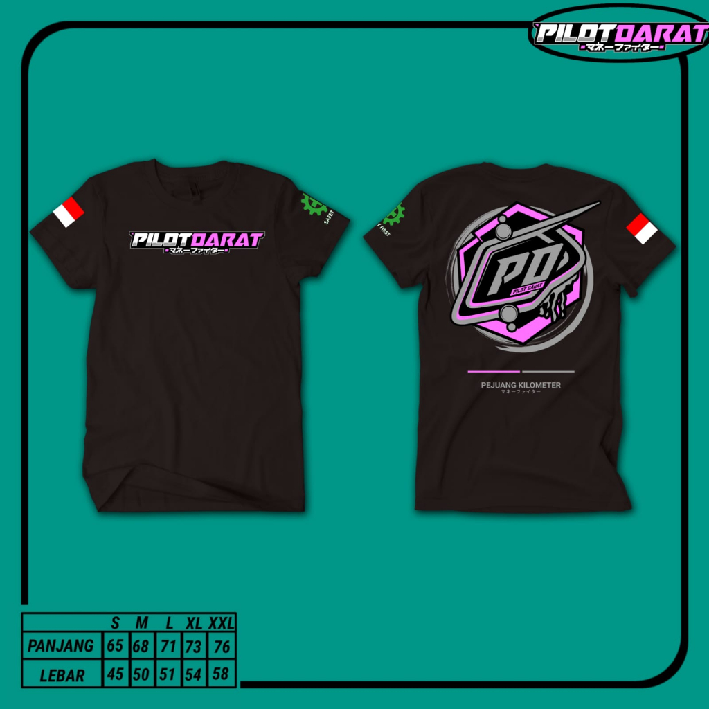 Jual KAOS PILOT DARAT PD NEW COLOR VOL2 | Shopee Indonesia
