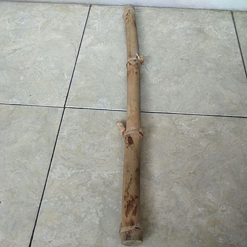 Jual TONGKAT BAMBU UNIK BUNTET TUMPANGSARI 1 SAP (56 CM) | Shopee Indonesia