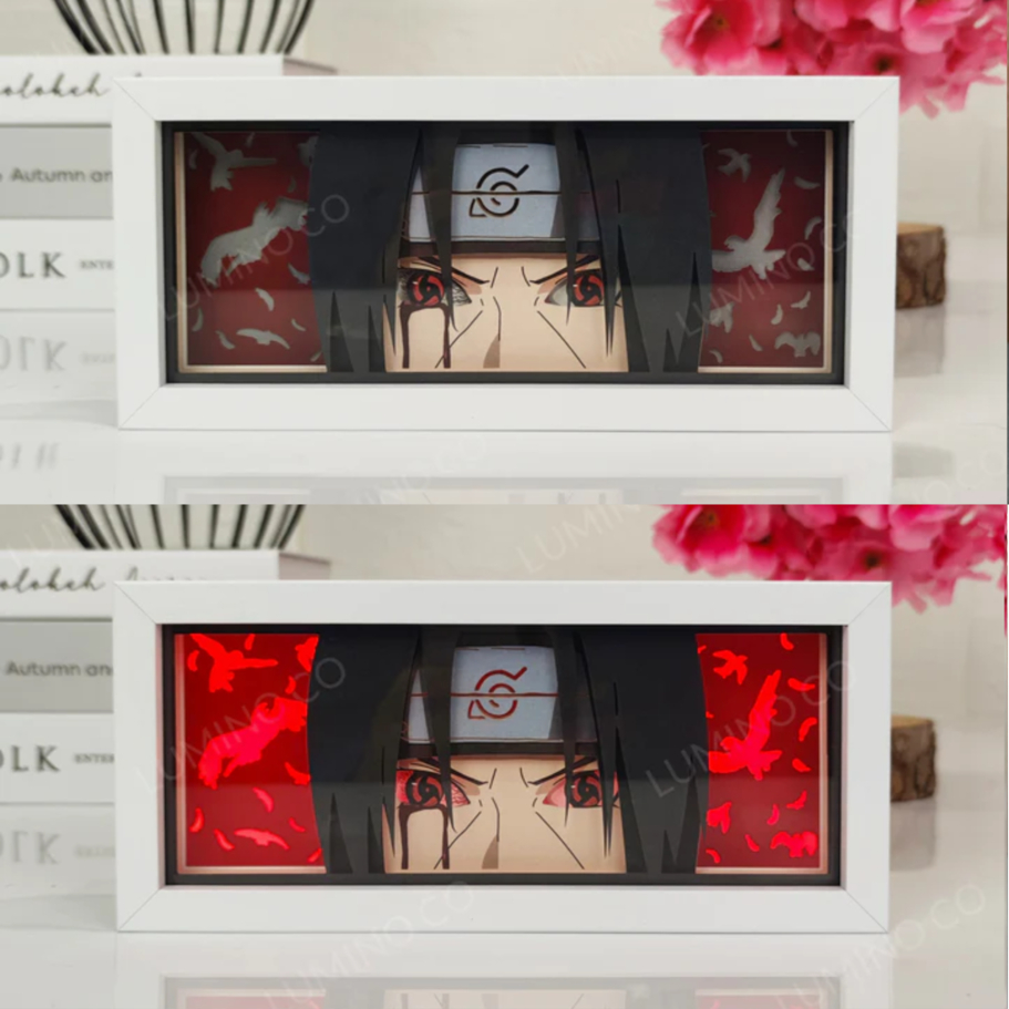 Jual 3D Anime Lightbox Naruto Art lampu LED dekorasi kamar | Shopee ...