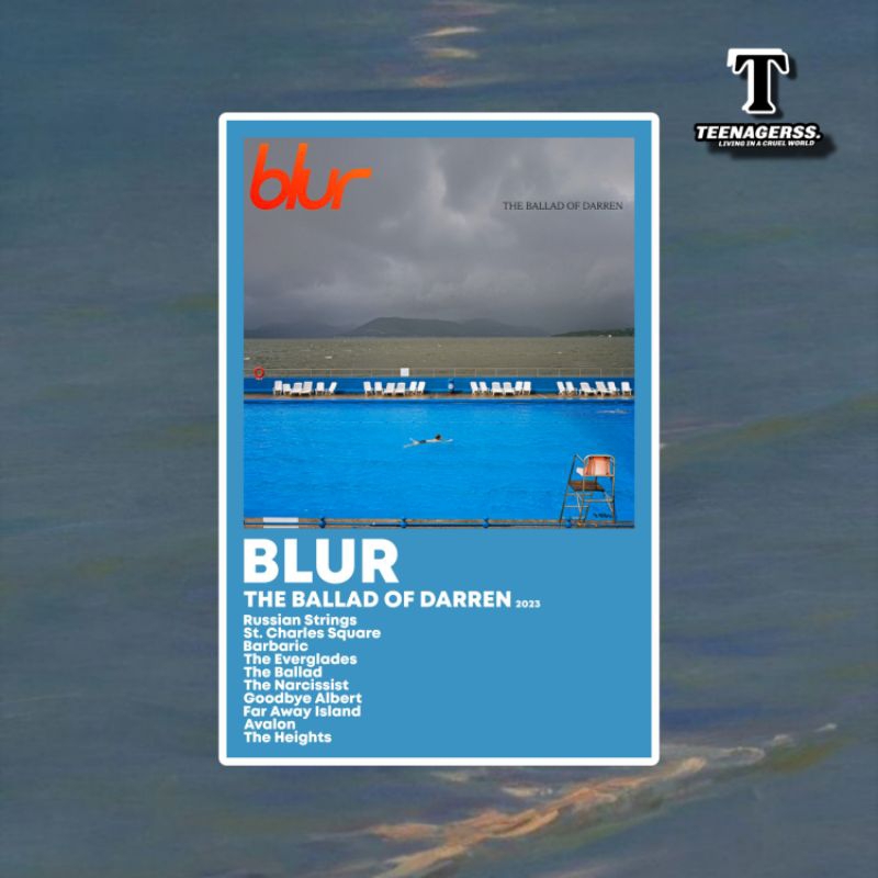 Jual Poster Band Blur Album The Ballad Of Darren | Shopee Indonesia