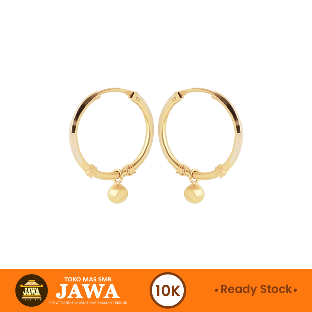 Jual Anting Jipsi Mrican Kadar 10K Toko Mas Jawa | Shopee Indonesia