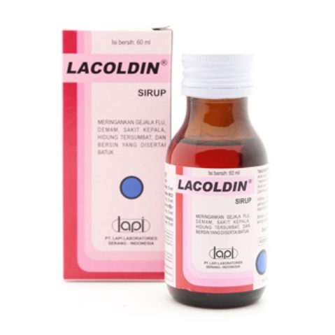Jual LACOLDIN SIRUP 60 ML UNTUK BATUK, PILEK, DAN DEMAM | Shopee Indonesia