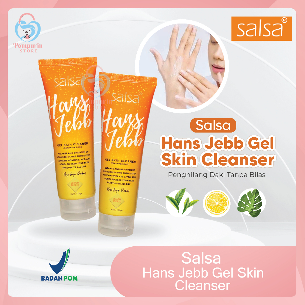 Jual SALSA Hans Jebb Gel Skin Cleanser (Penghilang Daki Tanpa Bilas ...
