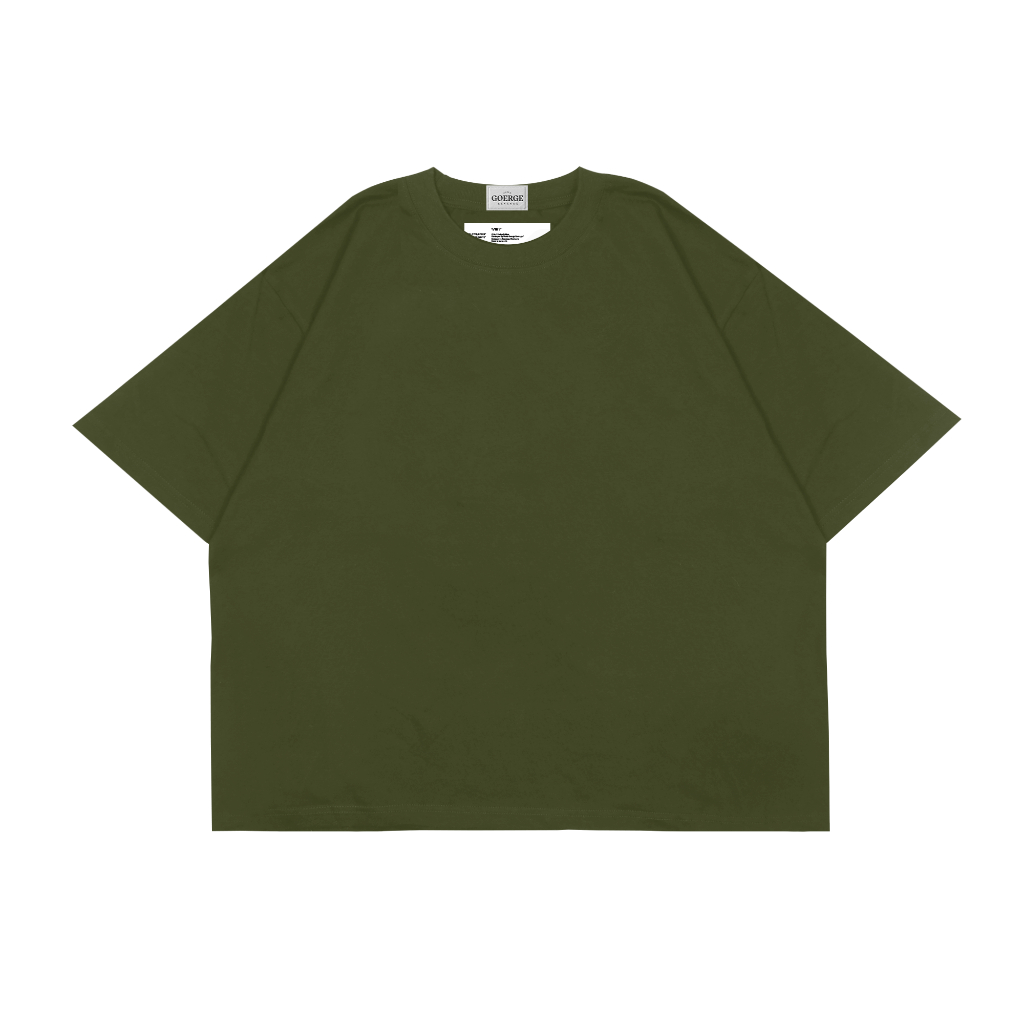 Jual Kaos Green Army Black Boxy Oversize Tshirt 20s - POLOS HIJAU ARMY - OLIVE - GRG - Uncle ...