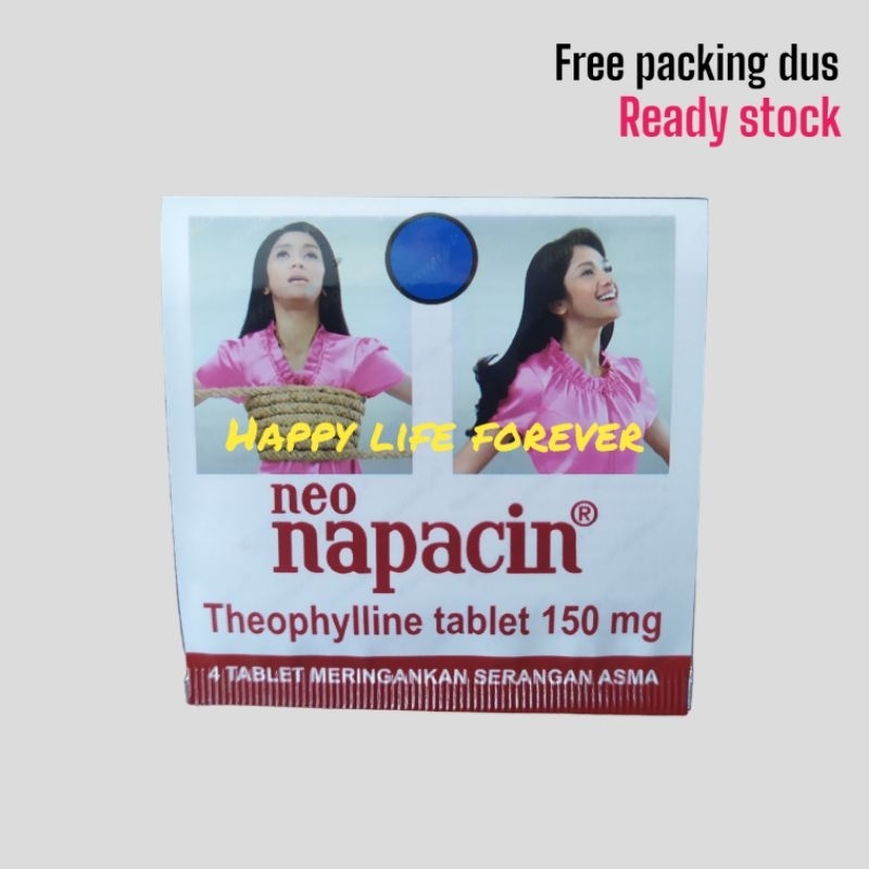 Jual Neo Napacin - Meringankan Sesak Napas - isi 4 tablet | Shopee ...