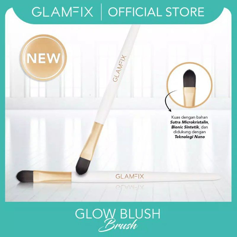Jual GlamFix Glow Blush Brush | Shopee Indonesia