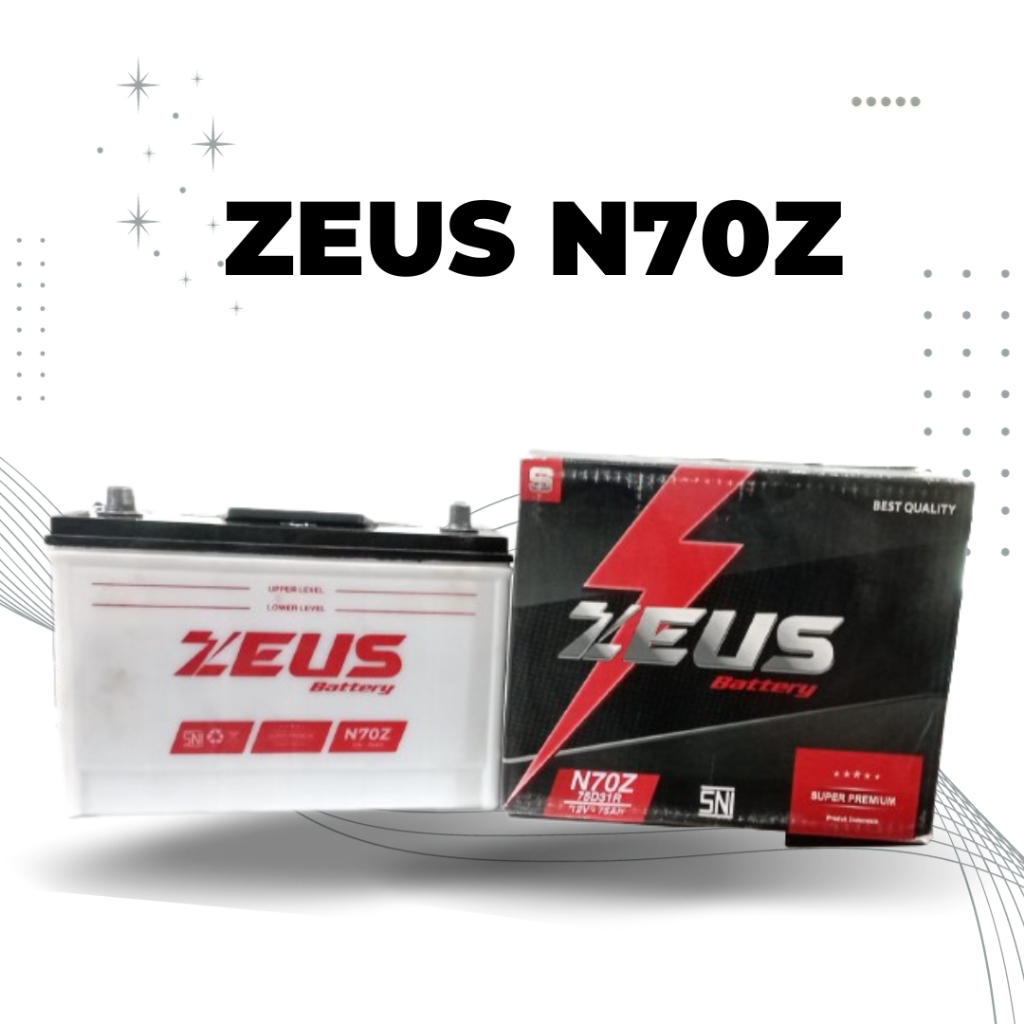 Jual aki mobil Isuzu D-Max zeus battery N70Z ( 75D31R) Accu basah ...