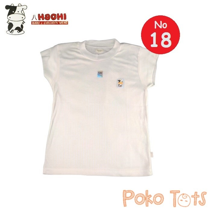 Jual Hachi Kaos Oblong Putih Ukuran 18 Tangan Pendek Bayi dan Anak ... Jual Hachi Kaos Oblong Putih Ukuran 18 Tangan Pendek Bayi dan Anak ...