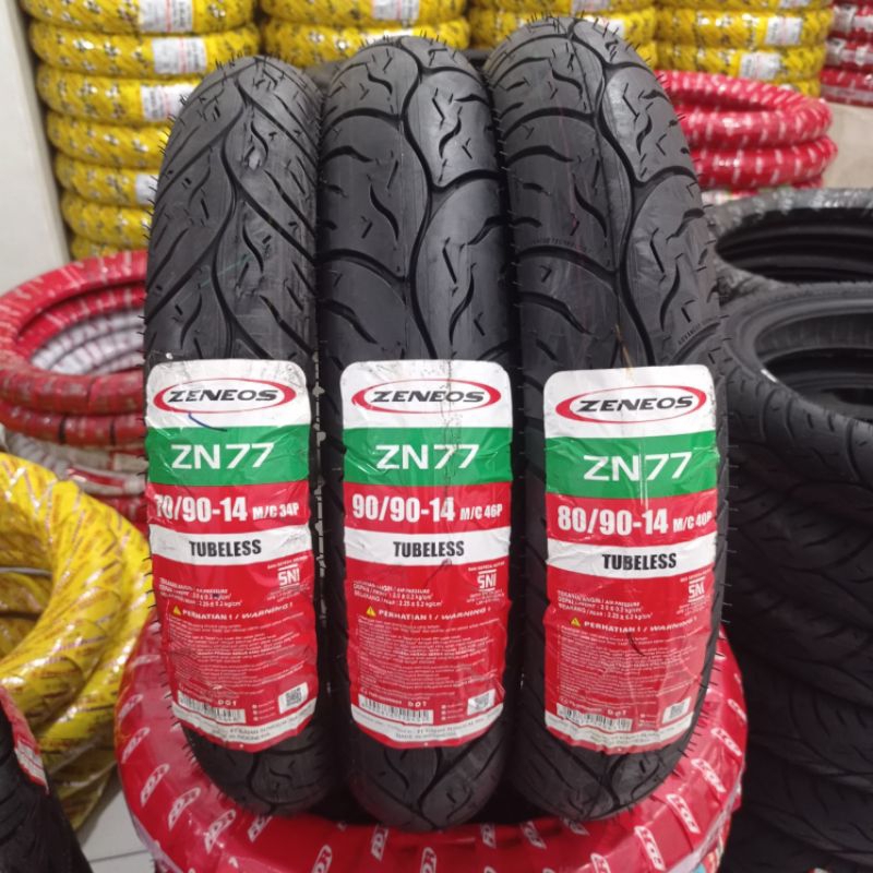 Jual BAN Zeneos/IRC TUBLES RING 14 ORIGINAL ZN61, ZN77, ZN88 (free ...