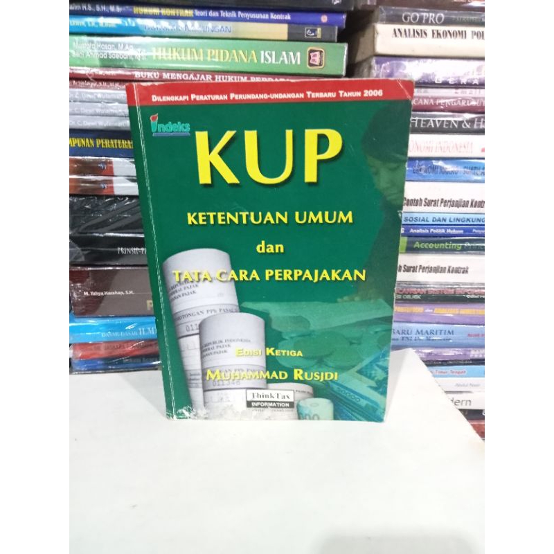 Jual Buku KUP KETENTUAN UMUM DAN TATA CARA PERPAJAKAN. | Shopee Indonesia Jual Buku KUP KETENTUAN UMUM DAN TATA CARA PERPAJAKAN. | Shopee Indonesia