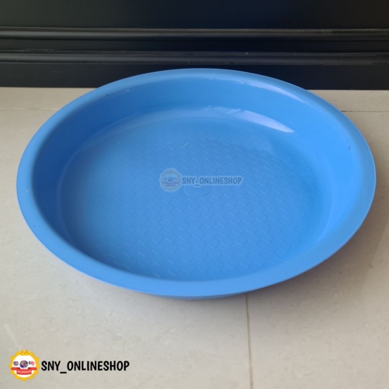 Jual Nampan / Tampah Bulat 35cm Biru Plastik Panda Star - NB-035 ...
