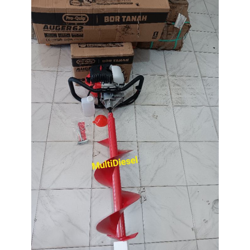 Jual Mesin Bor Tanah PRO-QUIP AUGER62 Mata Bor 25Cm | Shopee Indonesia