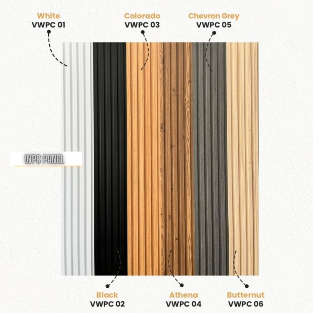 Jual Panel Dinding WPC / kisi kisi wall panel Motif Kayu tebal 10mm ...