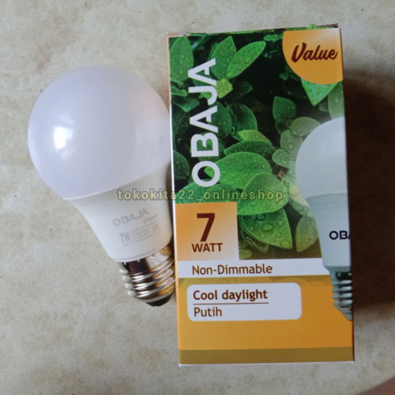 Jual Lampu LED Obaja Value 7 Watt - Lampu LED Obaja Putih Garansi SNI ...