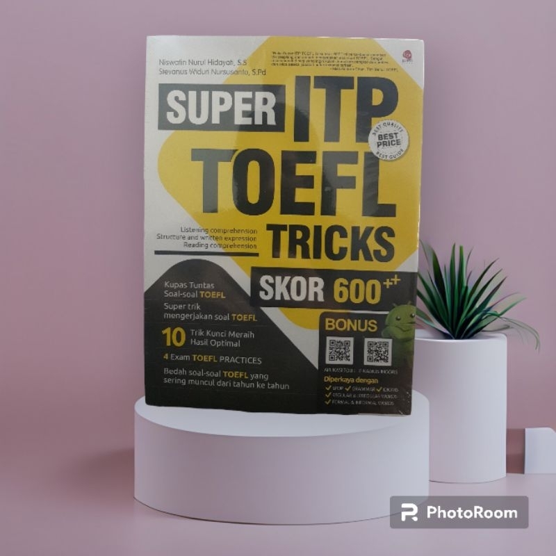 Jual BUKU SUPER ITP TOEFL TRICKS SKOR 600++ | Shopee Indonesia