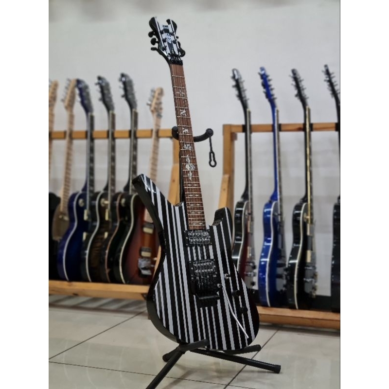 Jual gitar schecter synyster gates updown elektrik listrik | Shopee ...