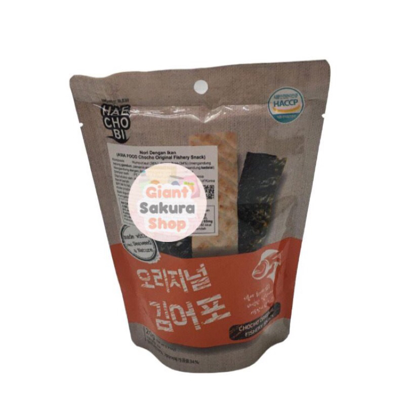 Jual Hae Cho Bi Choco Original Fishery / nori / rumput laut | Shopee ...