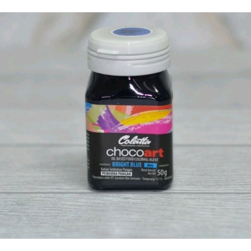 Jual Colatta Choco Art Pewarna Makanan Bright Blue 50 Gr | Shopee Indonesia