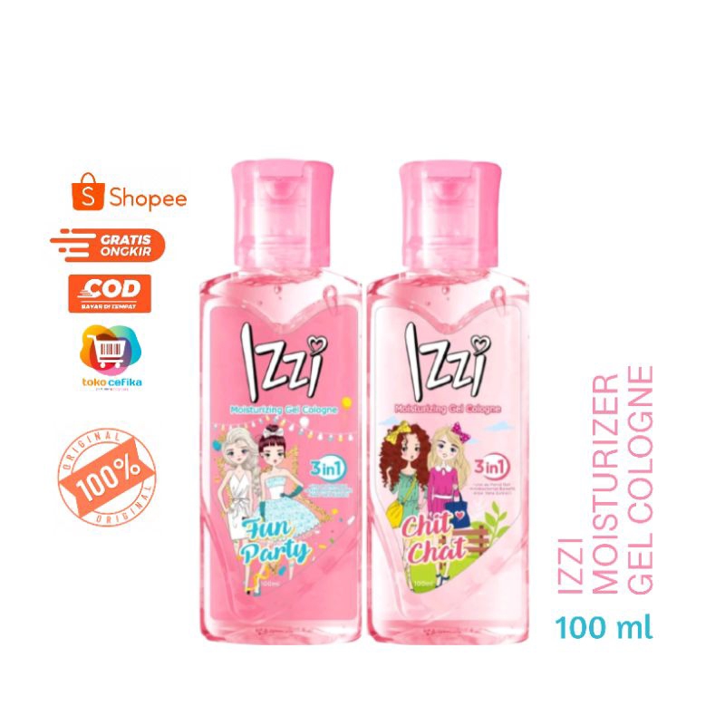 Jual Izzi.Moisturizer gel cologne 100ML | Shopee Indonesia