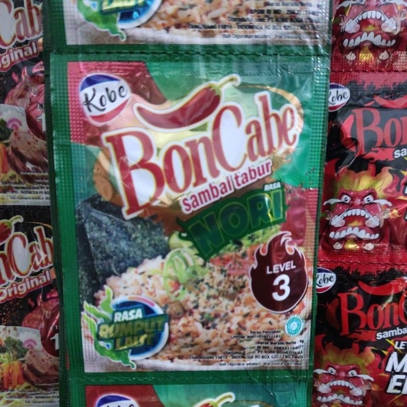 Jual Bon cabe sachet isi 12 pcs | Shopee Indonesia