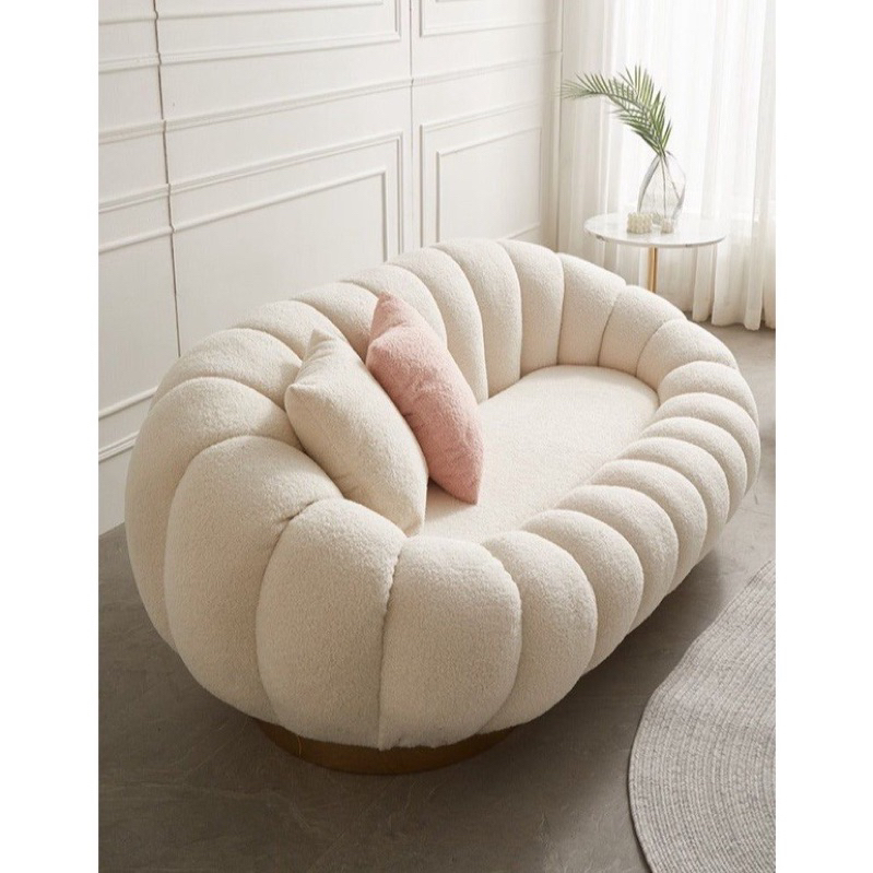 Jual Sofa Bunga 2 Seater / Sofa Aesthetic / Sofa Minimalis Mewah ...