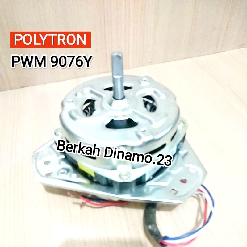 Jual Dinamo Pengering Mesin Cuci POLYTRON PWM 9076 / PWM 9076Y Mesin ...