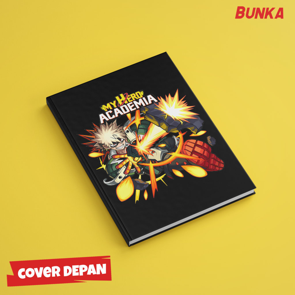 Jual Note Book Aesthetic Anime Boku no Hero Academia Bakugo Design ...