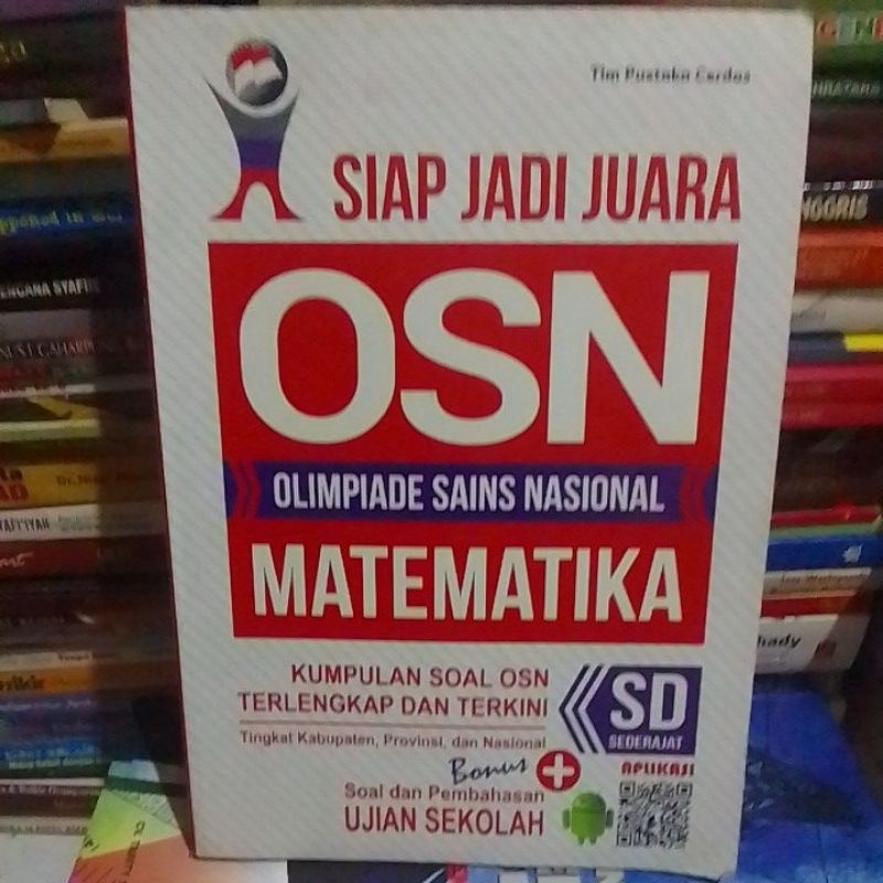 Jual siap jadi juara OSN olimpiade sains Nasional MATEMATIKA soal dan Pembahasan UJIAN SEKOLAH ...