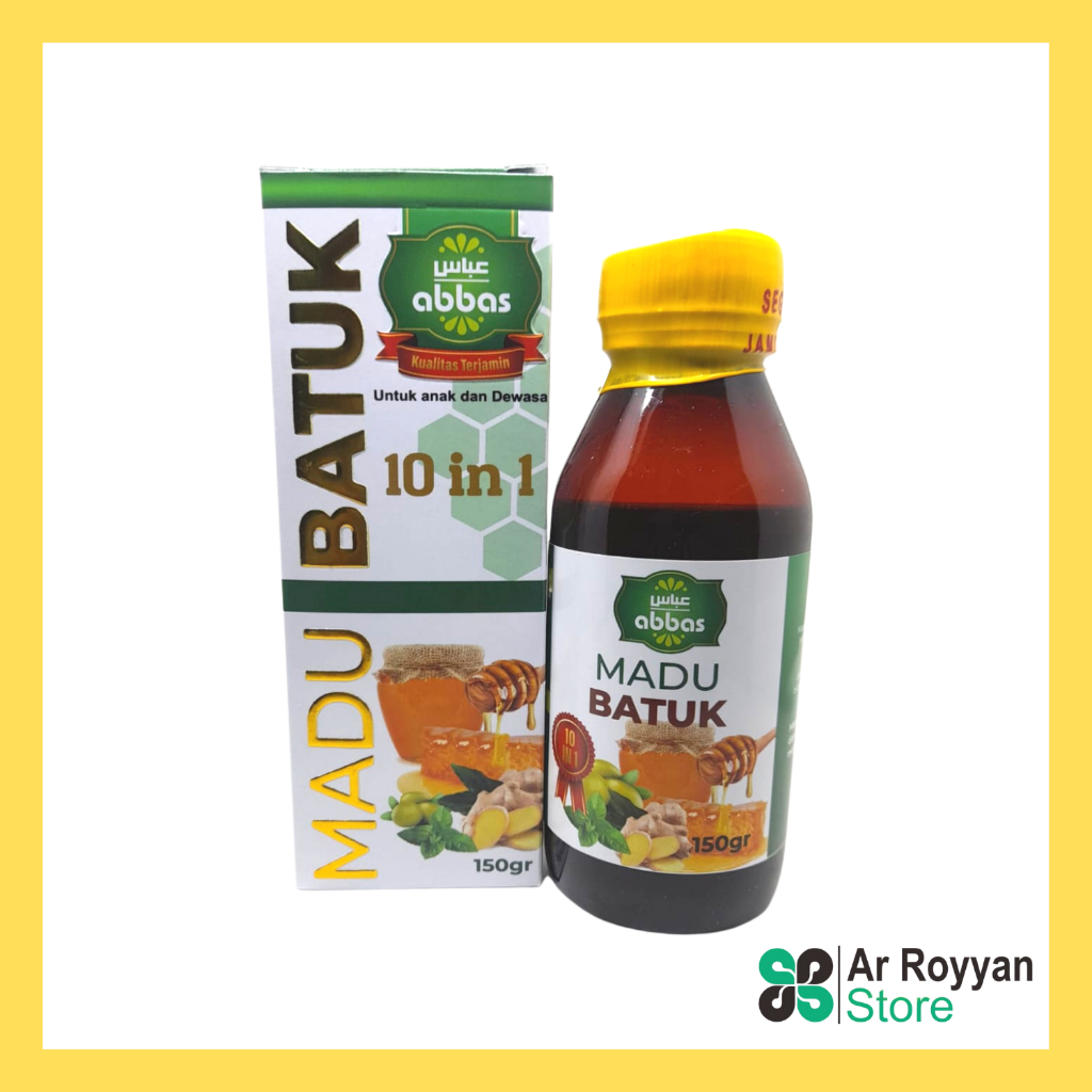 Jual Madu Obat Batuk Alami 150gram ABBAS | Shopee Indonesia