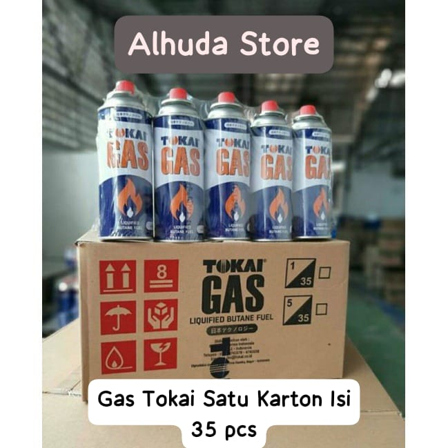 Jual Gas portable tokai satu karton isi 35 pcs | Shopee Indonesia