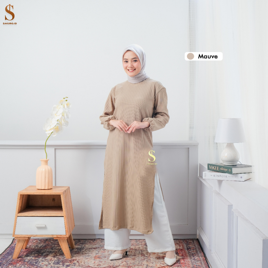 Jual Long Tunik Jumbo Knit Hornet Premium / Kimia Long Tunik Knit Hornet LD 110 cm | Shopee ...