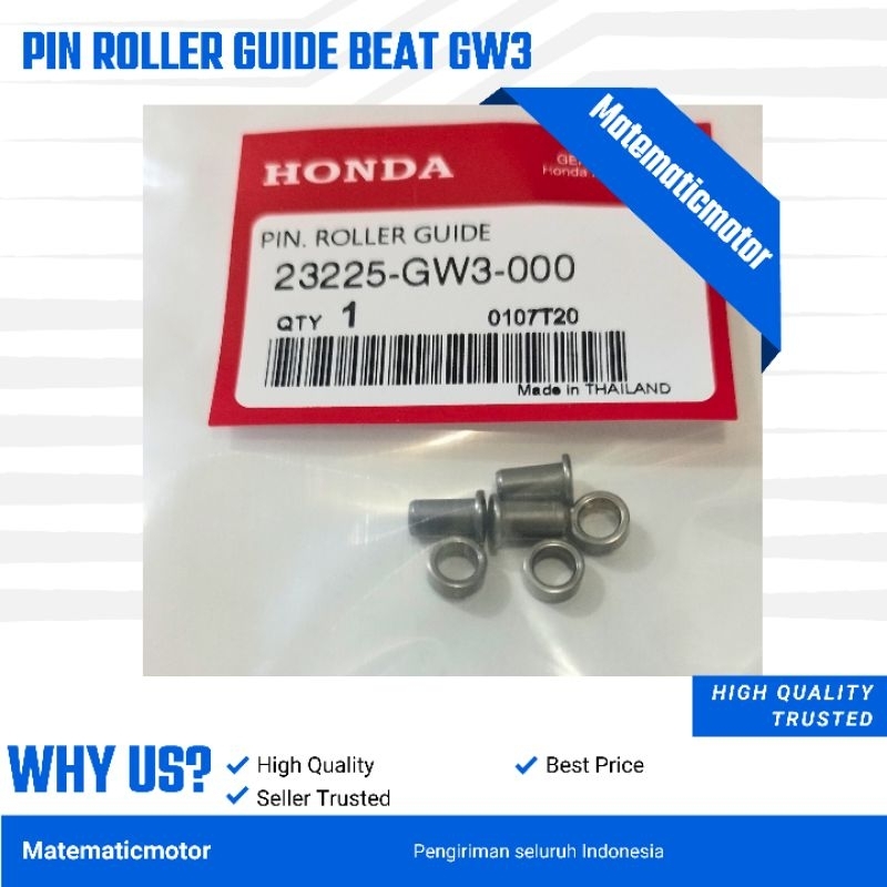 Jual Pin Roller Guide Pen Pully Paku Pulley Honda Beat Fi Spacy Fi GW3 ...
