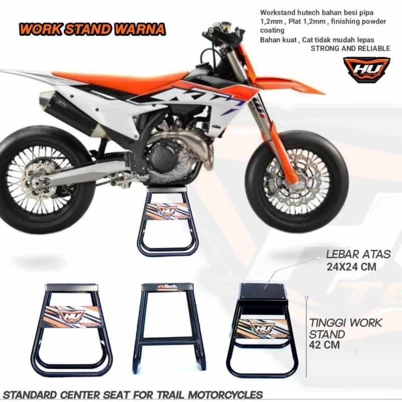 Jual WORK STAND TRAIL STANDAR PADDOCK MOTOCROSS JACKSTAND | Shopee ...