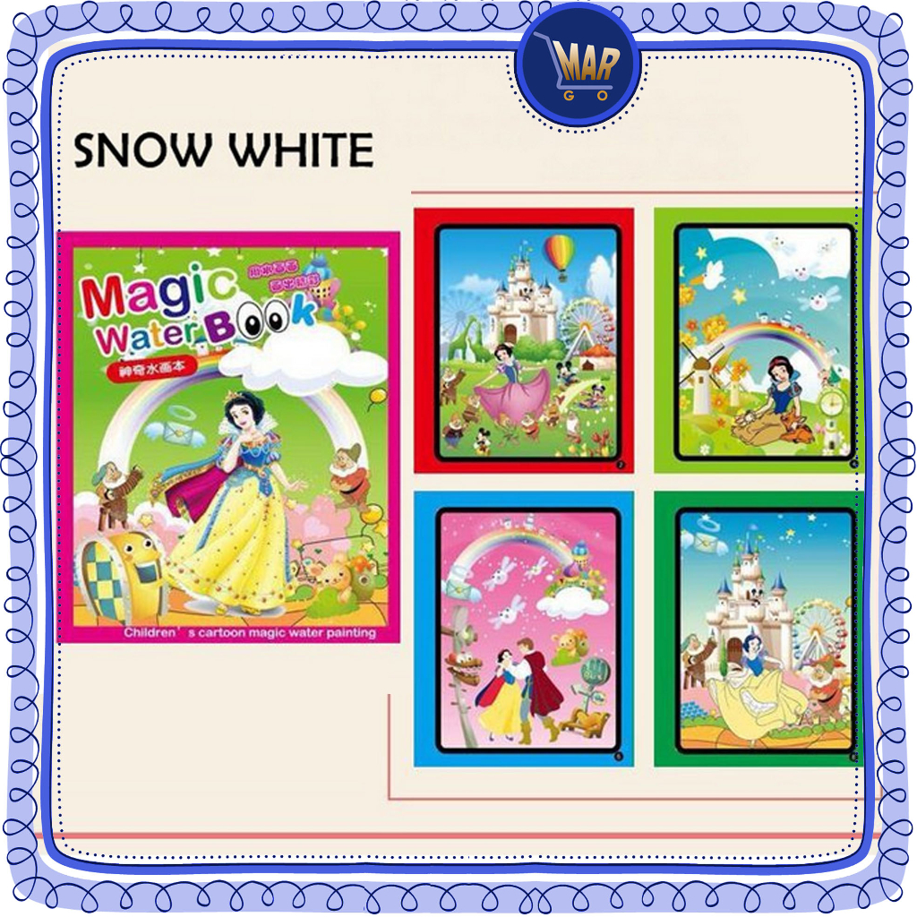 Jual buku mewarnai magic color book buku gambar anak | Shopee Indonesia