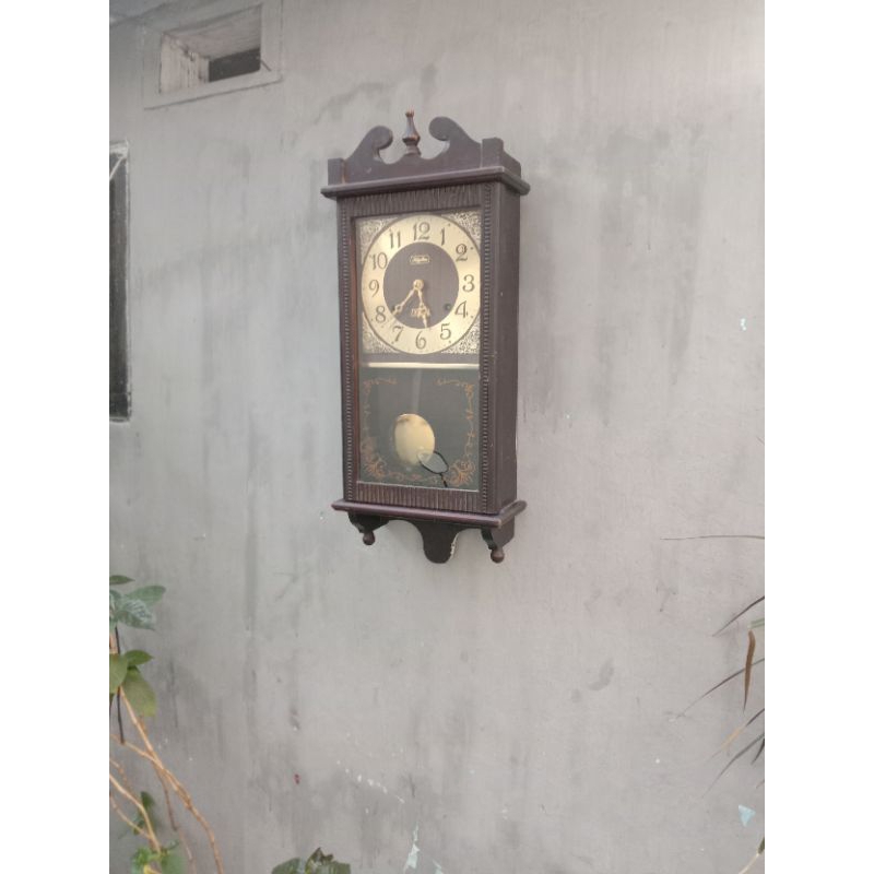 Jual Jam Antik Jam Jadul Jam Lawas Jam Dinding Kayu Jadul Berfungsi ...