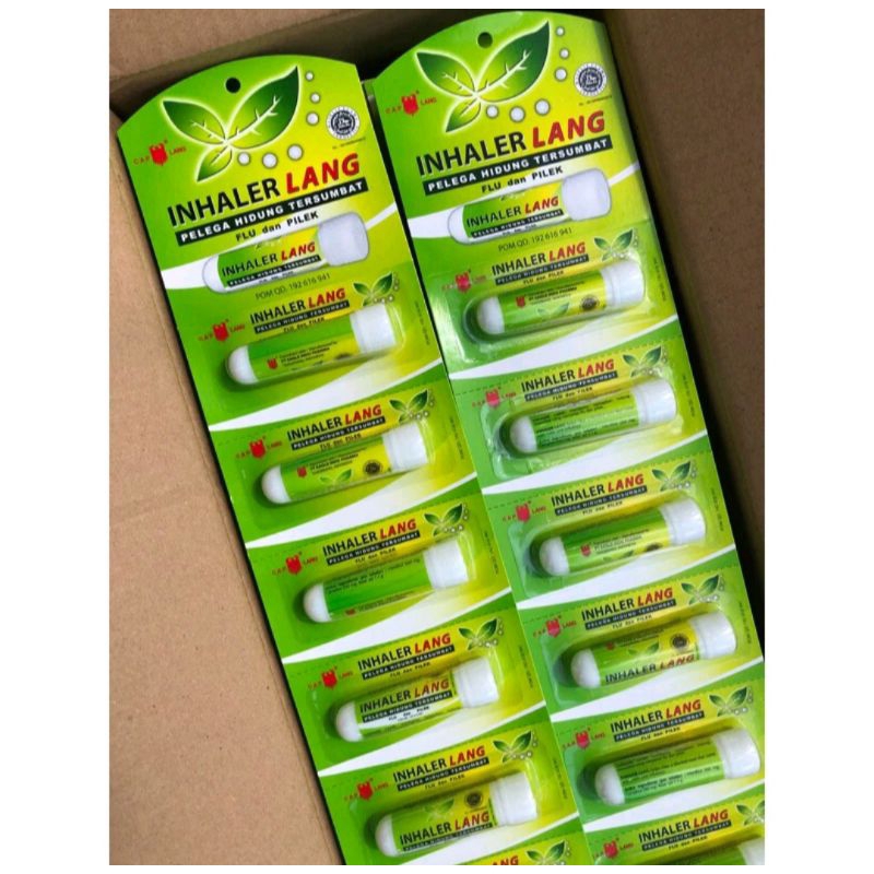 Jual senggruk INHALER LANG 1 HANGER 6 PCS | Shopee Indonesia