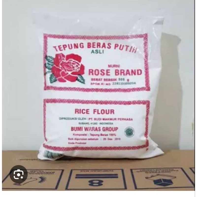 Jual TEPUNG BERAS ROSE BRAND 500g | Shopee Indonesia