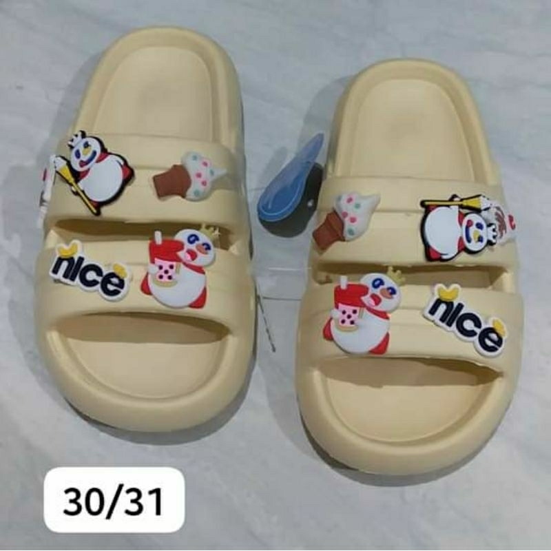 Jual [TANGGUNG] Sandal Selop Slop Anak Mixue EsKrim IceCream Oricon ...