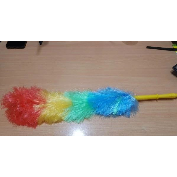 Jual Kemoceng Tali Rafia Duster Kemucing Sulak Rainbow Plastik | Shopee ...