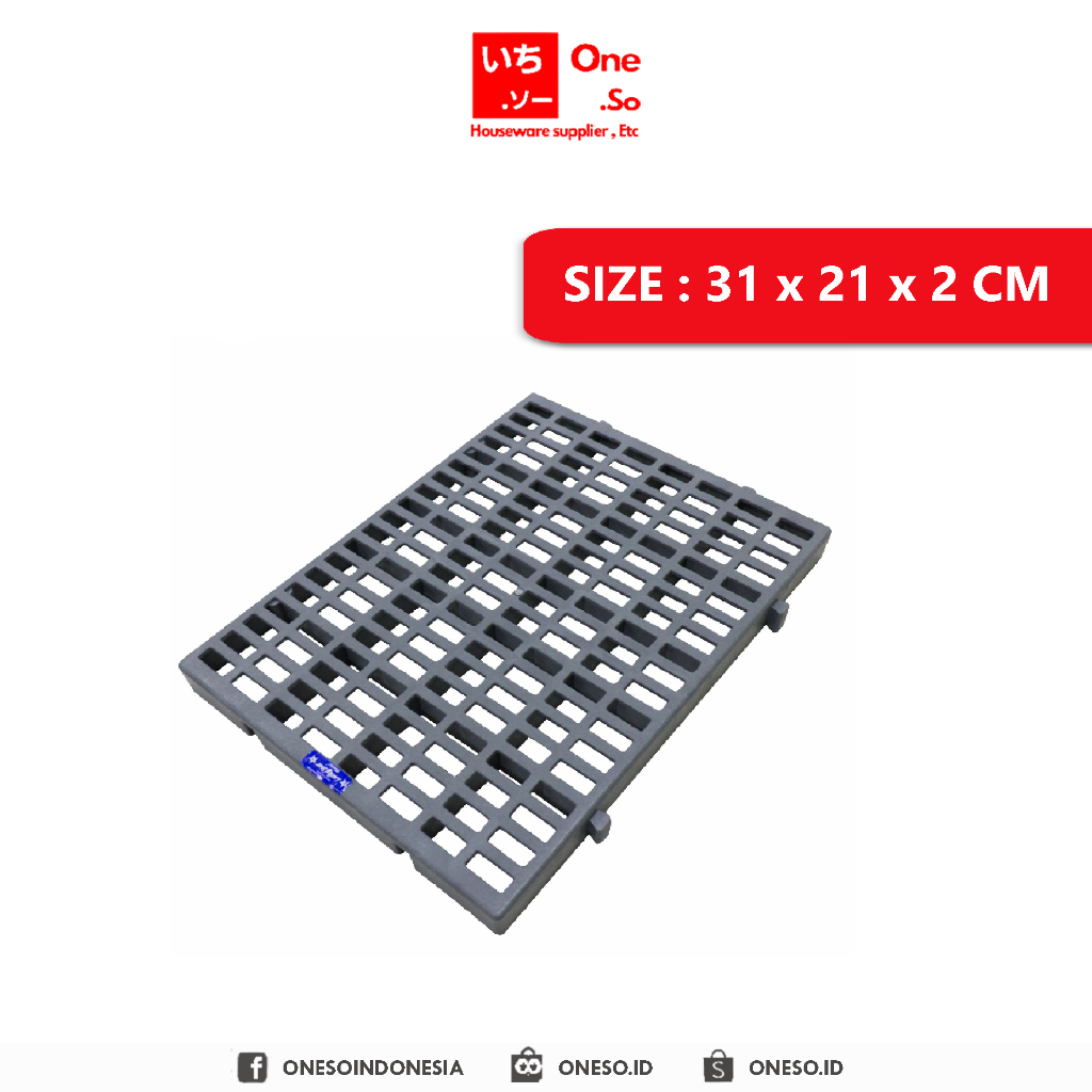 Jual PALET PLASTIK / ALAS KANDANG / TATAKAN / UK. 31x21x2 CM ( PP ) | Shopee Indonesia