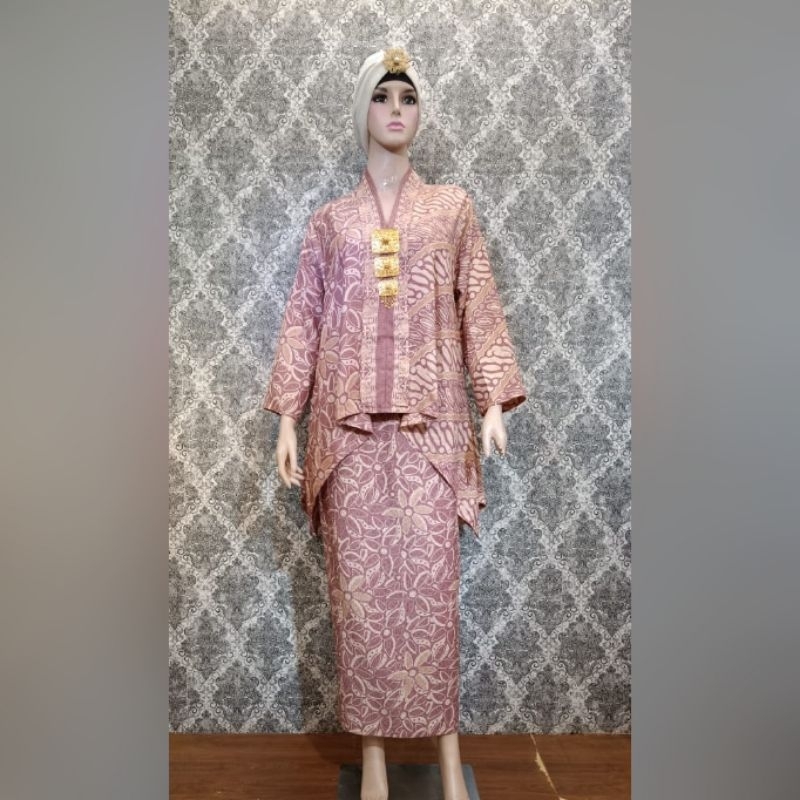 Jual Setelan Atasan Rok Batik Dobi - Busana Set Rok Batik Kantoran ...
