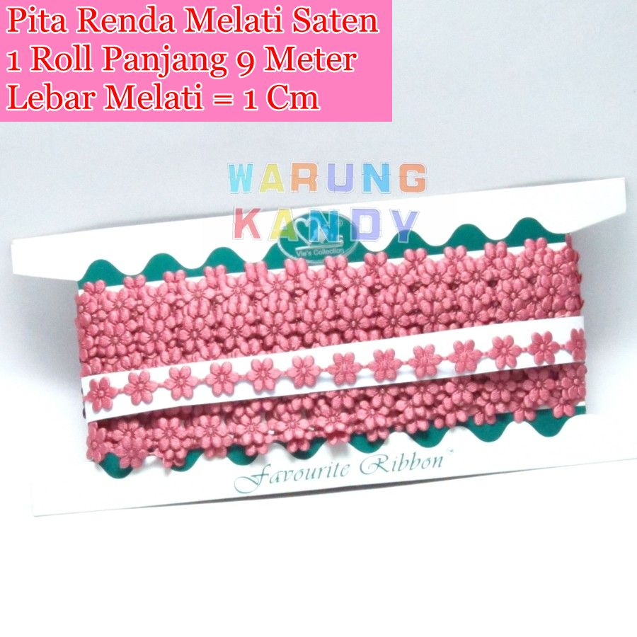 Jual Pita Renda Melati Saten | Shopee Indonesia