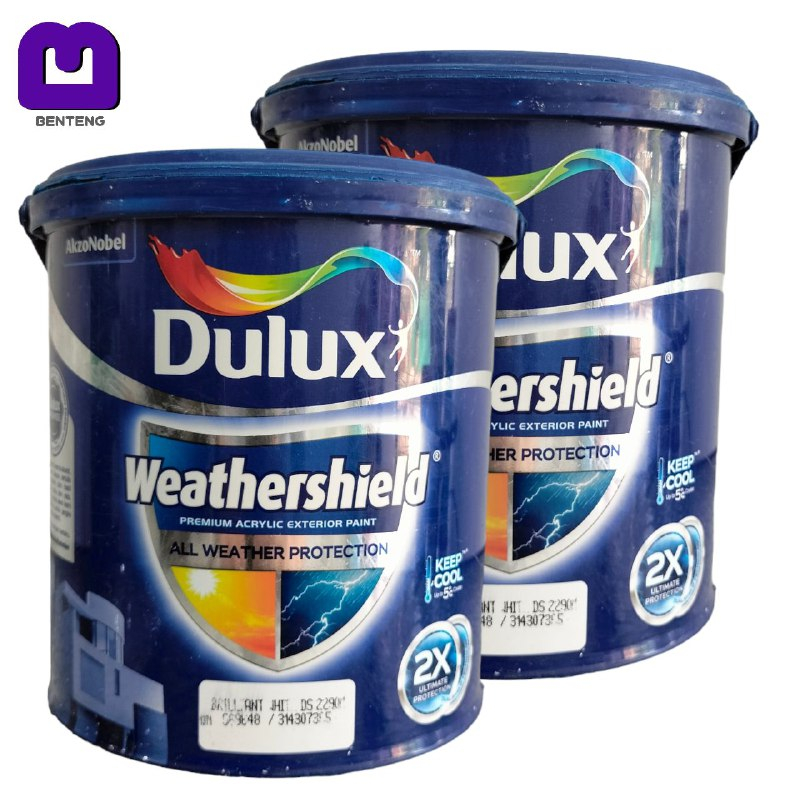 Jual Cat Tembok Eksterior Dulux Weathershield Core Dualshield 2 5