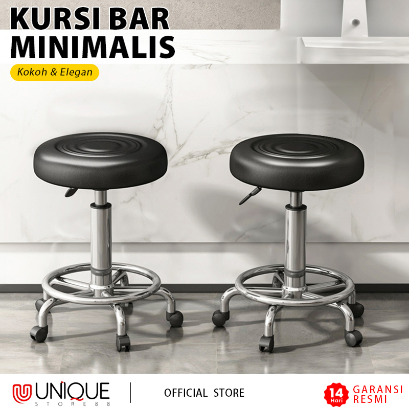 Jual Kursi Bar Minimalis Barstool Chair Kursi Makan Kursi Salon Putar ...