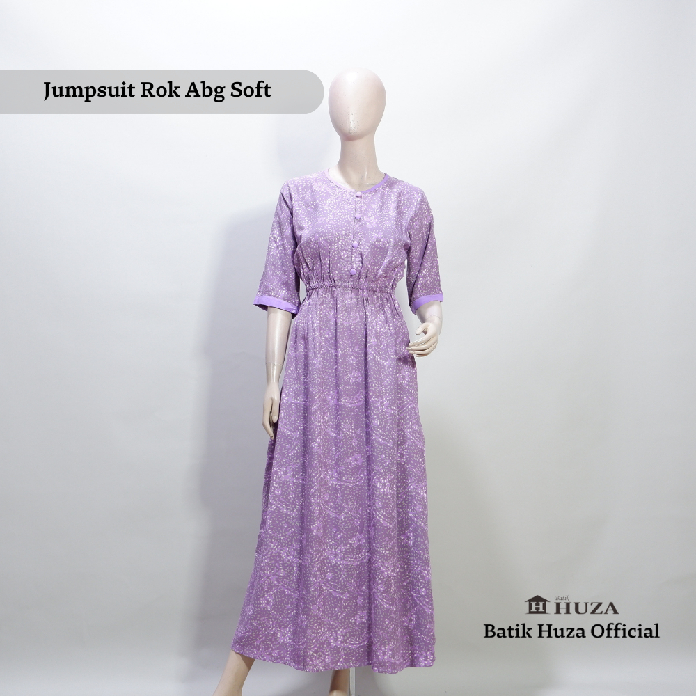Jual Batik Huza Jumpsuit Daster Rok ABG Soft | Shopee Indonesia