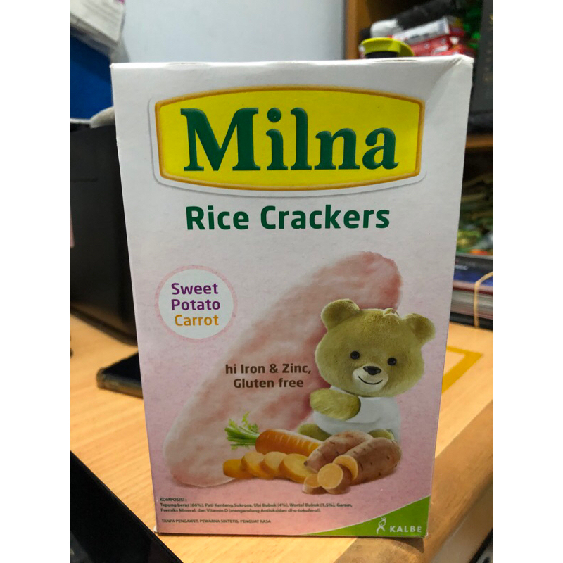 Jual Milna rice crackers 20gr | Shopee Indonesia